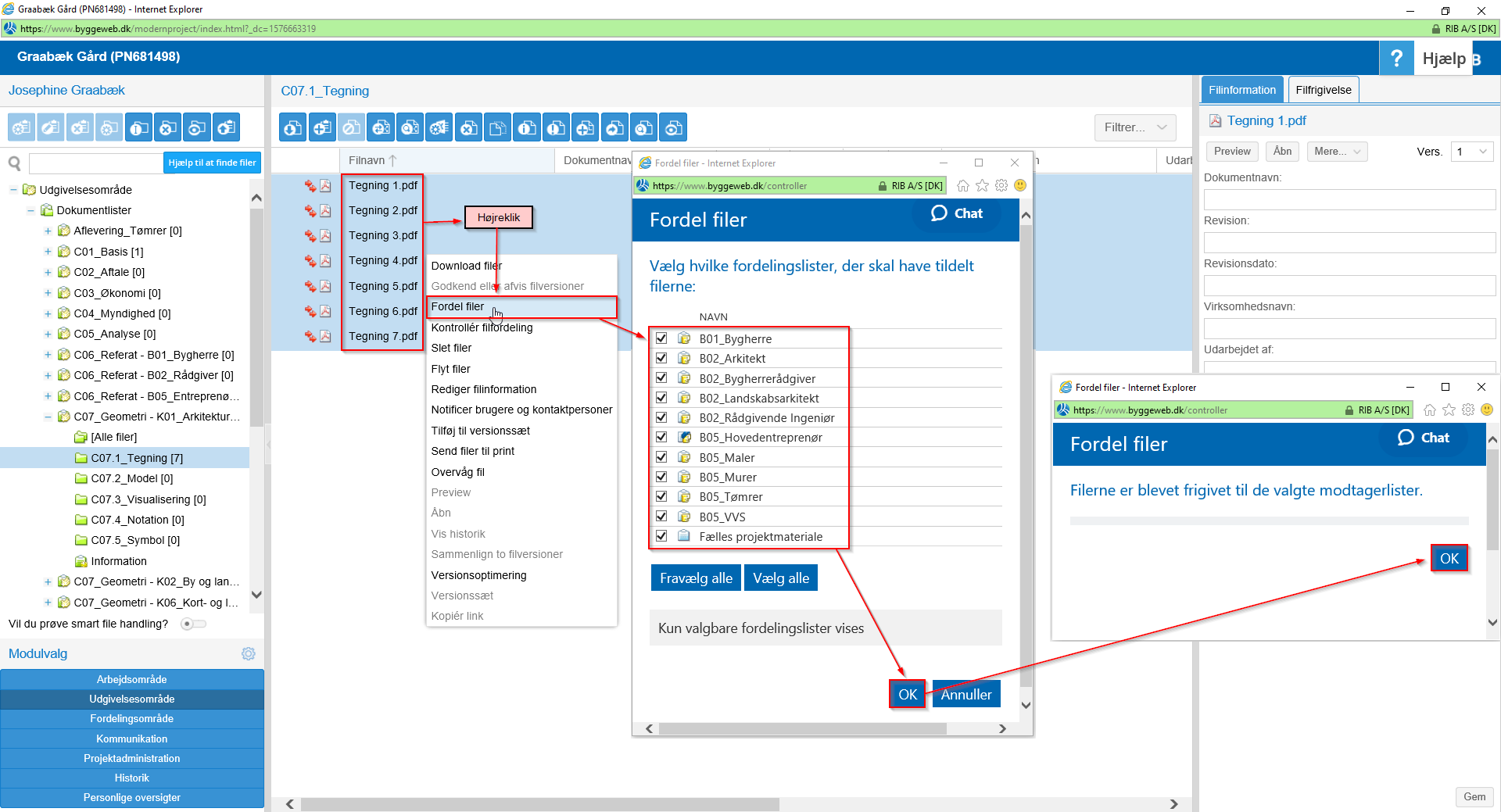 Filers vej i et projekt – SupportCenter